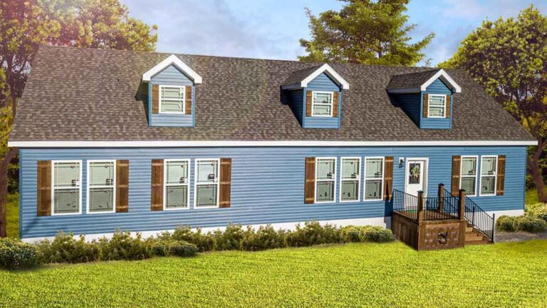 The Julia DVHBSS-7209 Modular Home Floor Plan Goldsboro, NC